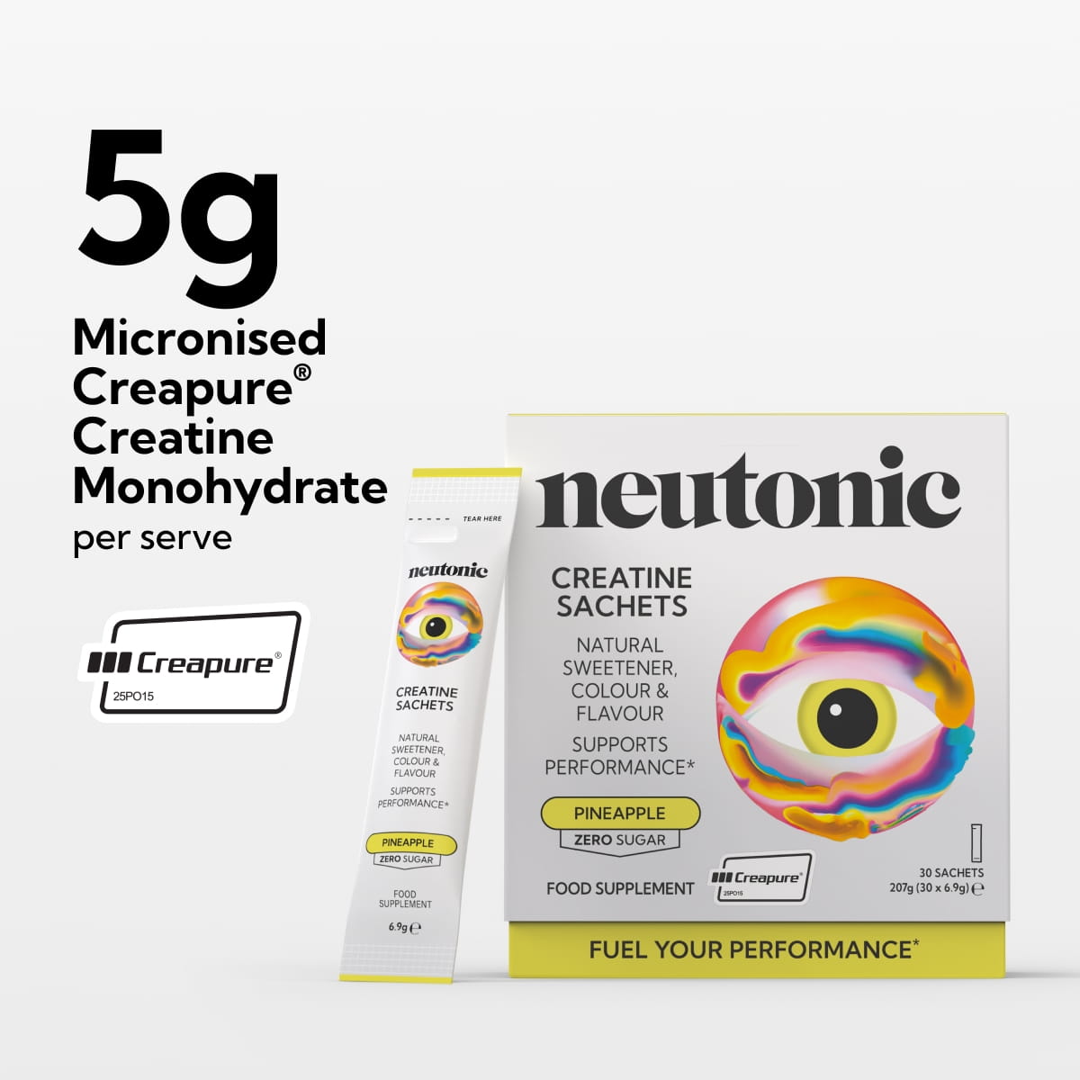 Creatine Sachets - Pineapple – Neutonic