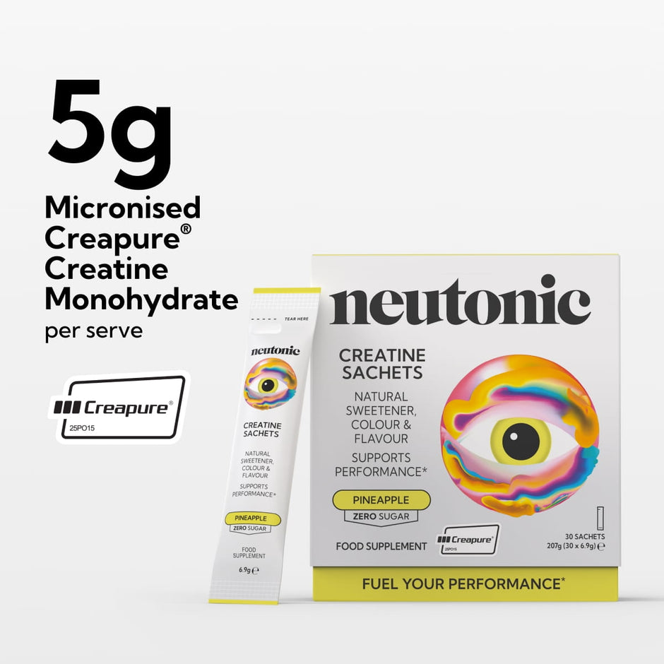 Creatine Sticks | 5g Creapure® Creatine Monohydrate Per Sachet | Neutonic